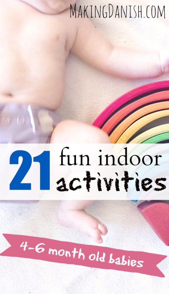 21 fun indoor activities for your 4-6 month old baby